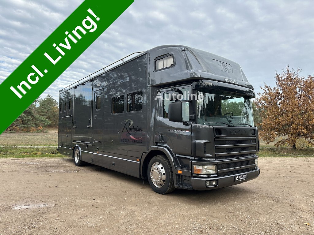 Scania 18T ROELOFSEN 6-paards paardenvrachtwagen kamion za prevoz konja