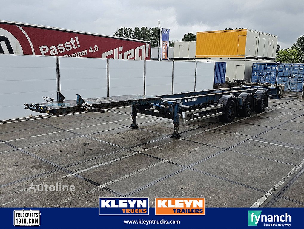 Renders CHASSIS PORTMASTER poluprikolica za prevoz kontejnera