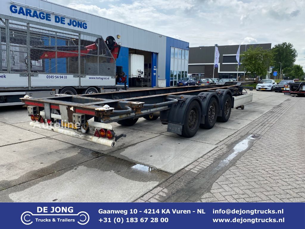 Krone SD / 40FT-45FT / 4300kg / SAF +Disc Brakes poluprikolica za prevoz kontejnera