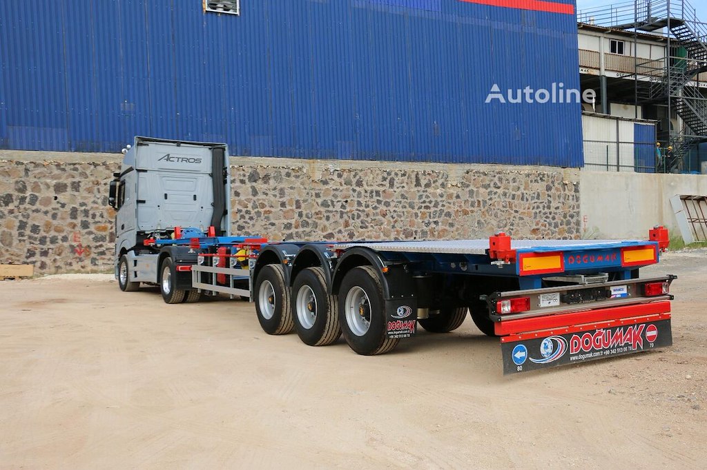 Nova Doğumak Container Carrier -STOCK UNIT – NO PRODUCTION WAITING TIME-Semi poluprikolica za prevoz kontejnera
