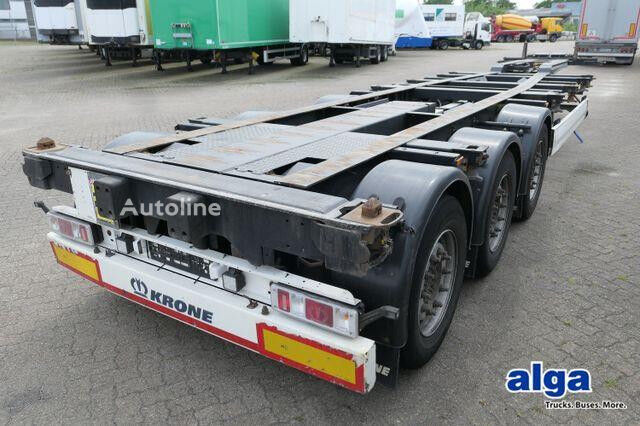 Krone SD, 2x20/1x30/1x40/1x45 Container, Multichassis poluprikolica za prevoz kontejnera