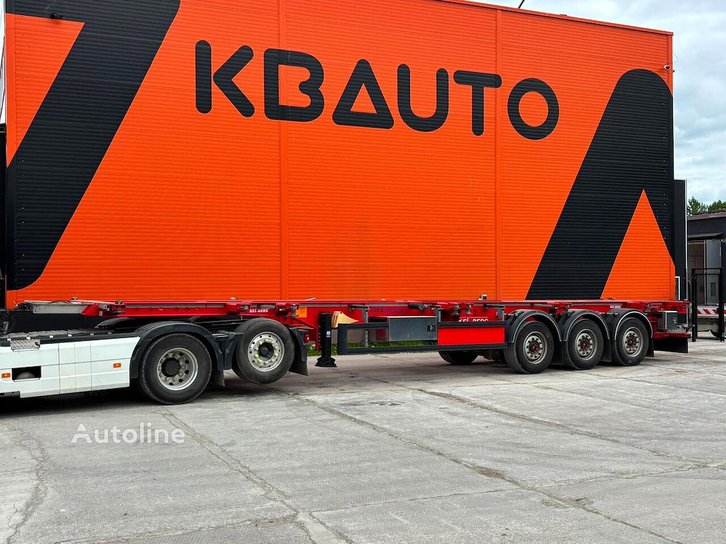 Kel-Berg C300V 1 AXLE LIFT poluprikolica za prevoz kontejnera