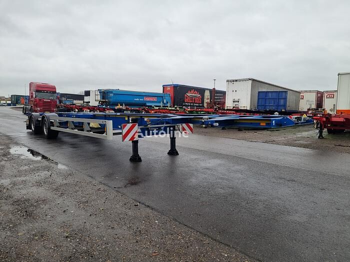 Van Hool A2C001 - container- CHASSIS-55 foot plus 2 X 20 FOOT -ADR- BPW D poluprikolica za prevoz kontejnera