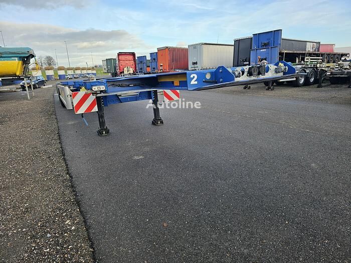 Van Hool A2C001 container CHASSIS -55 foot - 2 X 20 FOOT 45 ft 40 ft. -BP poluprikolica za prevoz kontejnera