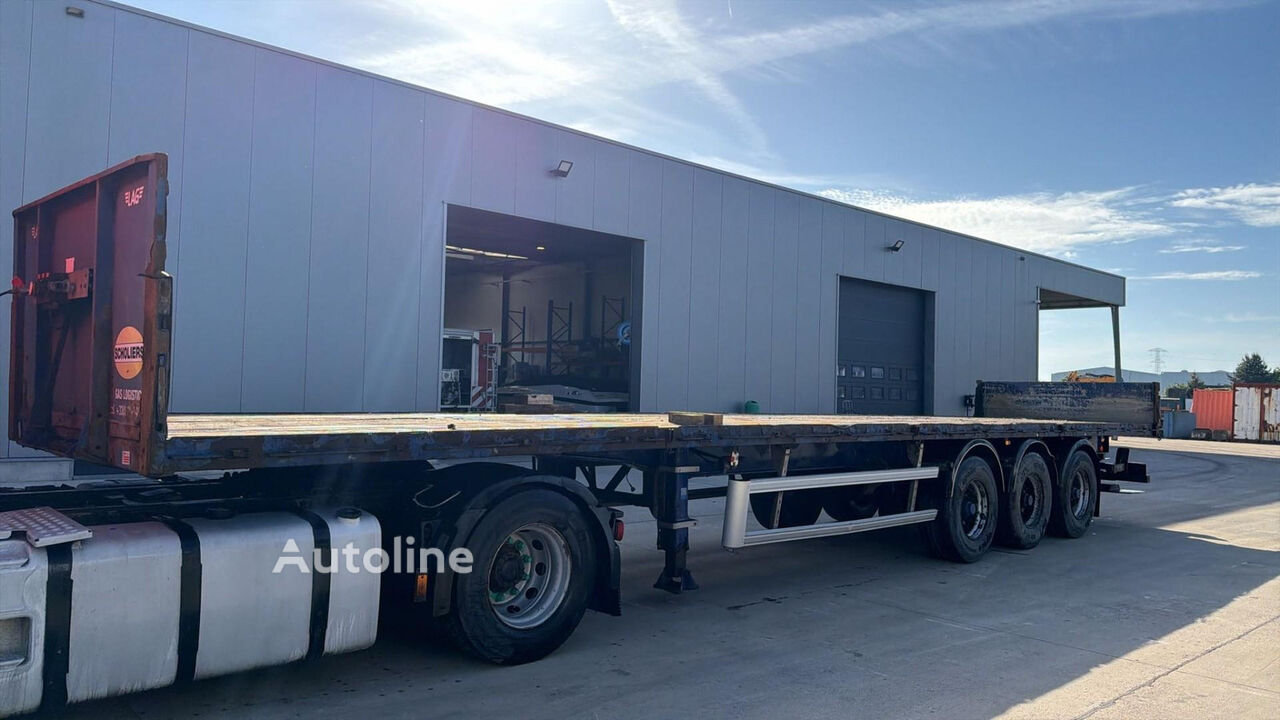 LAG O - 3 GT (BELGIAN TRAILER / BPW AXLES / DISC BRAKES) poluprikolica platforma