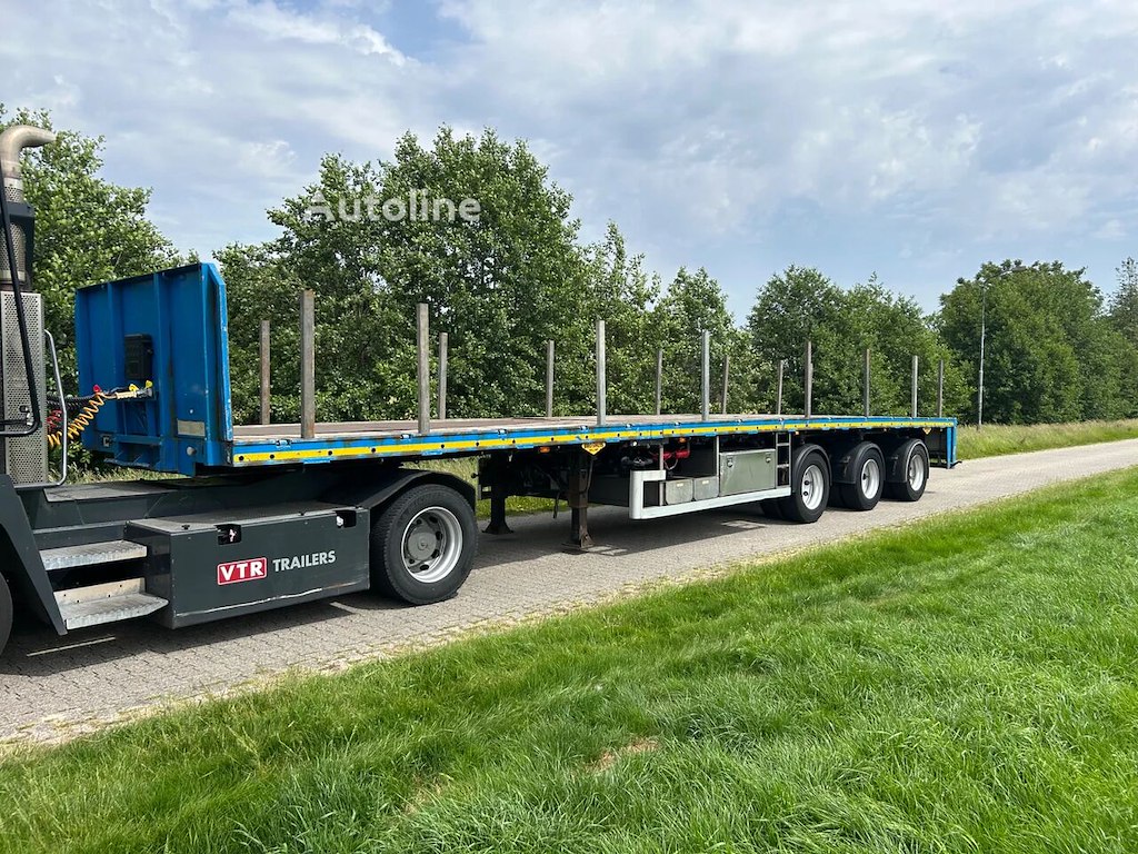 Broshuis TRIPPLE EXTENSION + 22,5 MTR | TOP CONTITION | REMOTE CONTROL poluprikolica platforma