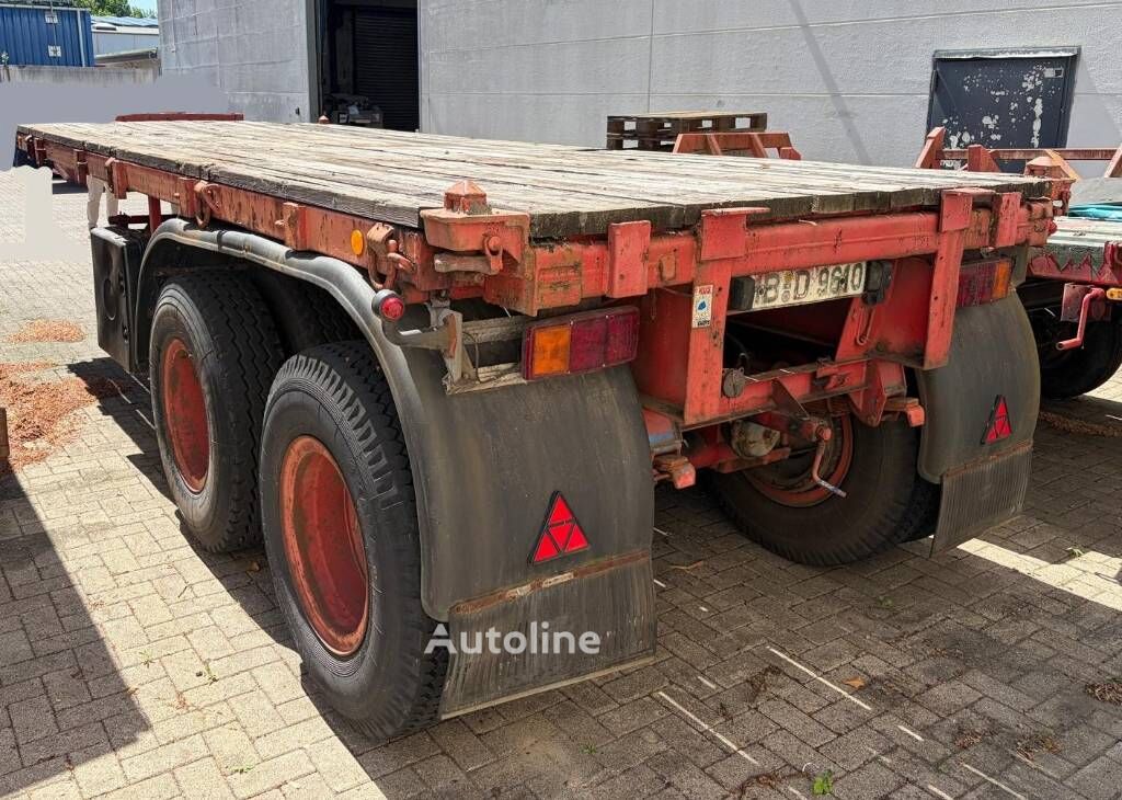 Deutsche Fruehauf ATL 20 poluprikolica platforma