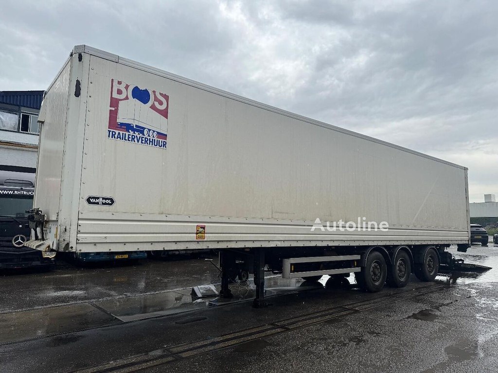 Van Hool 3B2014 3 AXLES - LAST AXLE STEERING + LOADLIFT 2000 KG AMA furgon poluprikolica