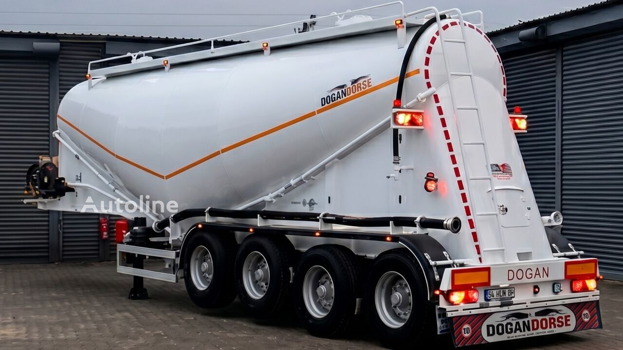 Nova Doğan Dorse 4 Axle - Cement Bulk - Silo Trailer | 4 Dingilli Silobas | cisterna silos
