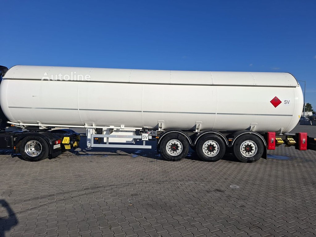 Acerbi LPG poluprikolica cisterna za gas