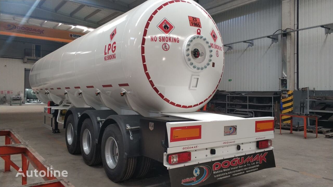 Nova Doğumak 60 M3 ROAD TANKER IN STOCK | IMMEDIATE DELIVERY poluprikolica cisterna za gas