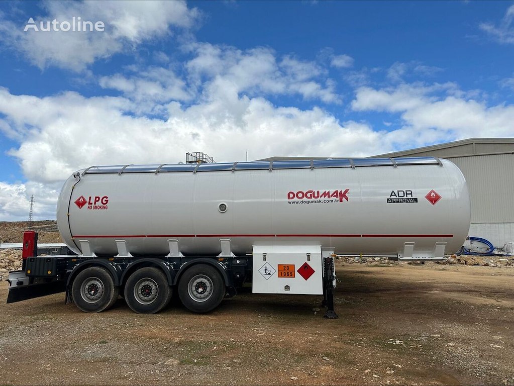 Nova Doğumak ADR APPROVED 45 m³ LPG Trailer IN STOCK | READY TO SHIP | 45 m³ poluprikolica cisterna za gas