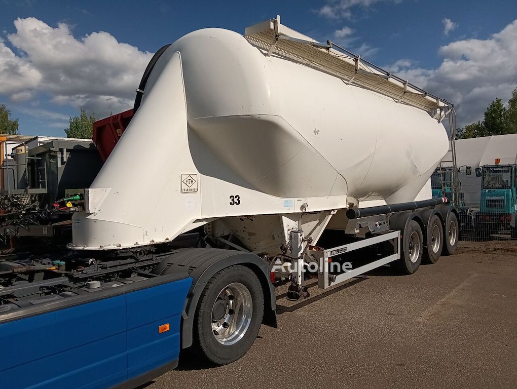 Nova Feldbinder EUT 37.3 BPW Disc ALCOA 4,4t 2Kammer TÜV neu cisterna za prevoz cementa