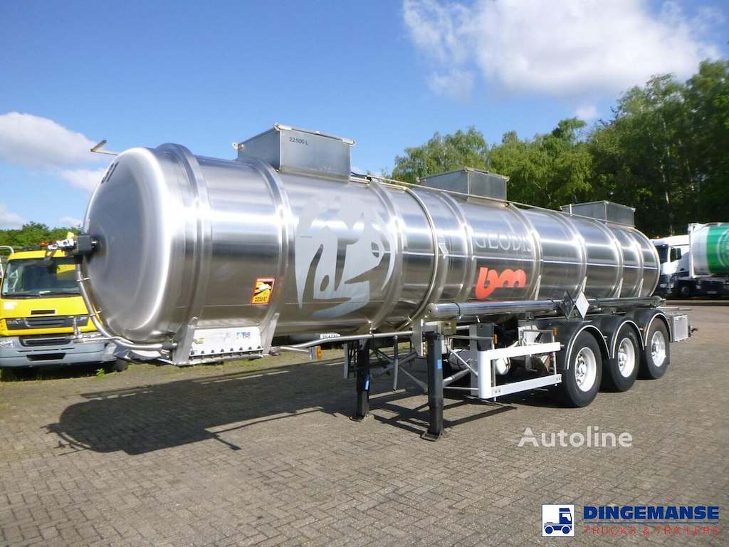 Magyar Chemical tank inox 22.5 m3 / 1 comp cisterna za prevoz hemikalija