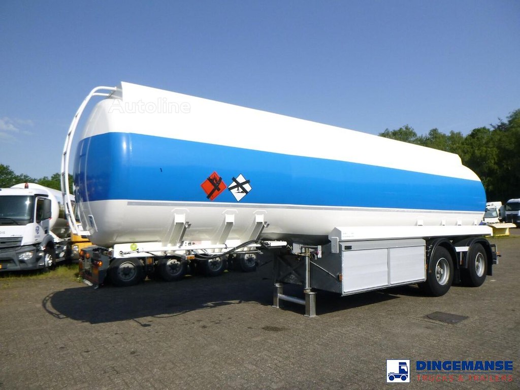 Tank Dijssel Fuel alu 37.2 m3 / 5 comp + pump cisterna za goriva i maziva