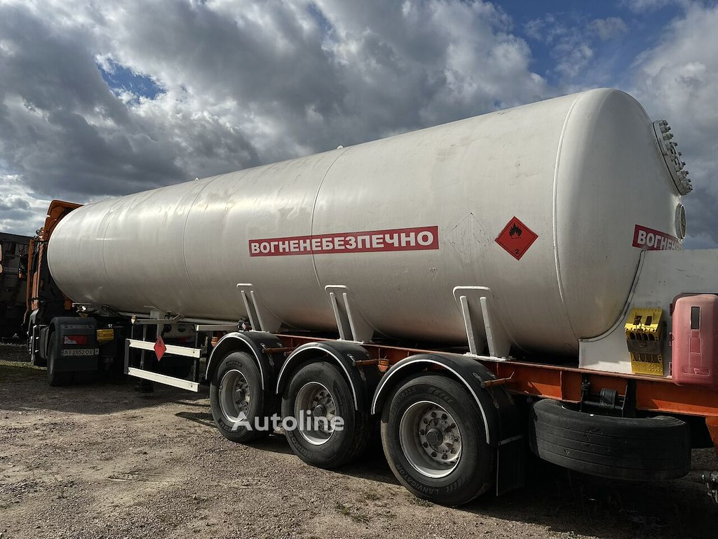 CHN HAMLE poluprikolica cisterna za gas