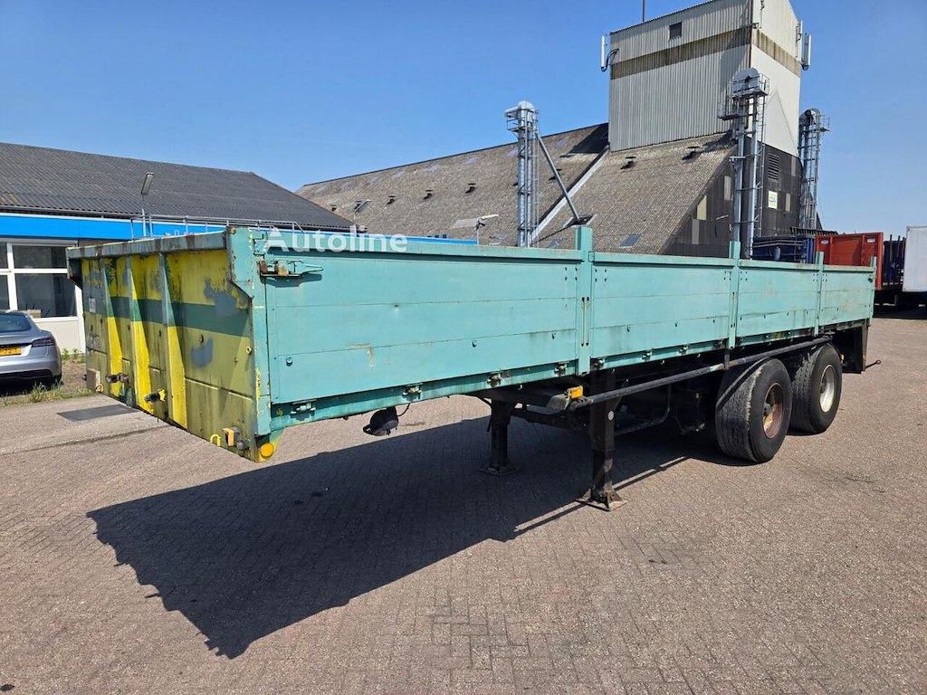 Lambrecht 88 LK 27 9.25 meter Long Lambrecht 88 LK 27 semi-trailer - 2 ROR poluprikolica sa ravnom platformom