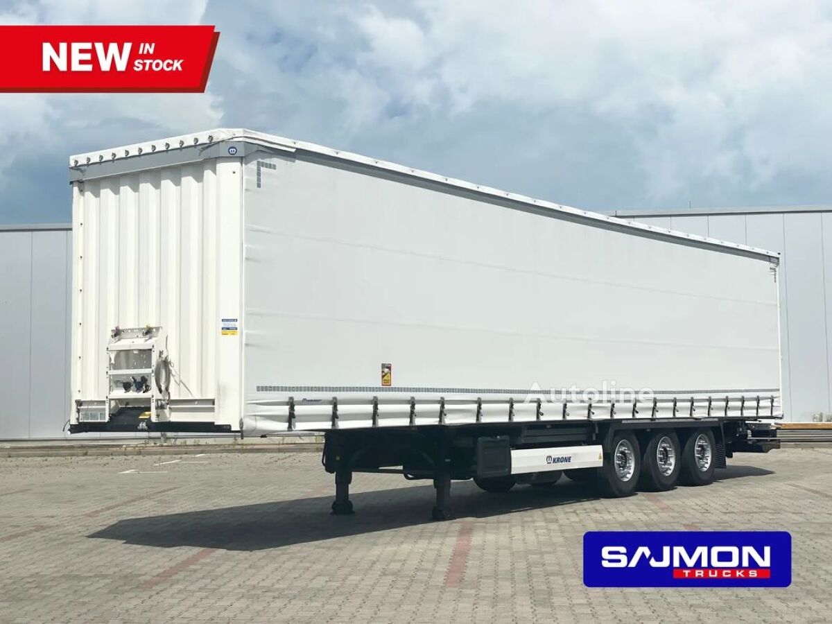 Krone SD NACZEPA / WINDA / NOWE OPONY / SUWANY DACH STANDARD poluprikolica s ceradom