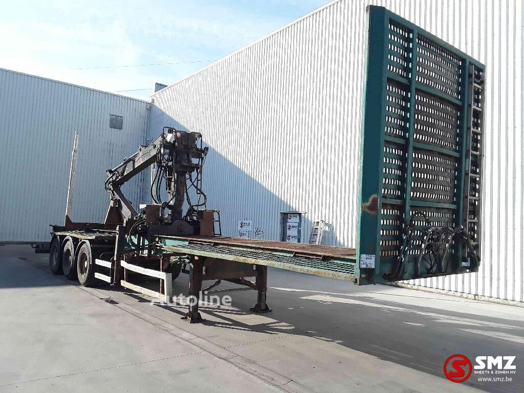 Robuste Kaiser Oplegger Jonsered J130or steel poluprikolica za prevoz drva