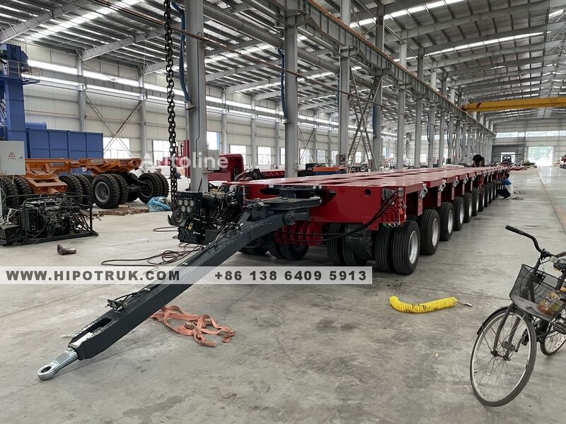 Nova Hipotruk Hydraulic Modular Trailer for Sale in Colombia modularna poluprikolica