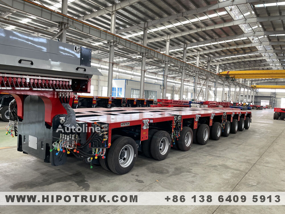 Nova Hipotruk Hydraulic Modular Trailer for Steel Structure Transport modularna poluprikolica