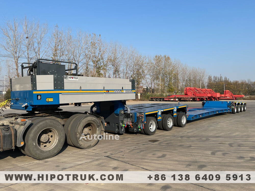 Nova Hipotruk Hydraulic Modular Trailer with Drop Bed for Transformer Transpor modularna poluprikolica