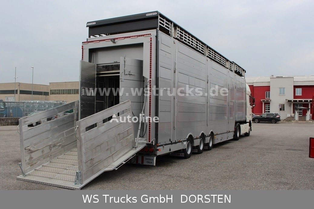 Nova Pezzaioli SBA31-SR 3 Stock "Neu" Sofort Verfügbar poluprikolica za prevoz stoke