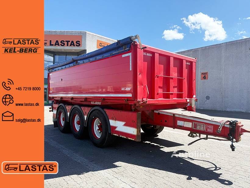 Kel-Berg Tipper /Kipper Zentralanhänger 15m3 prikolica kiper