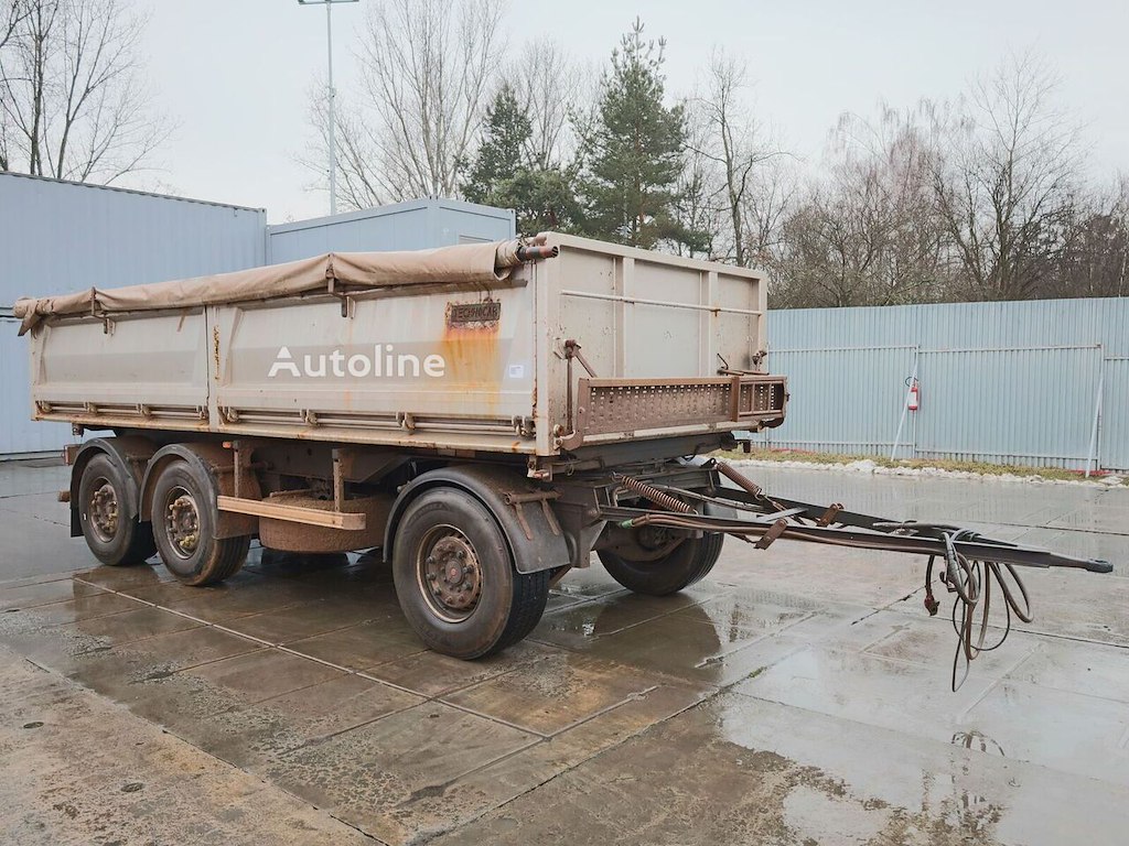 Bodex PC3, TŘÍSTRANNÉ SKLÁPĚNÍ, 24 TUN, 14 CBM, NÁSTAVBA TECHNOCAR, KR prikolica kiper