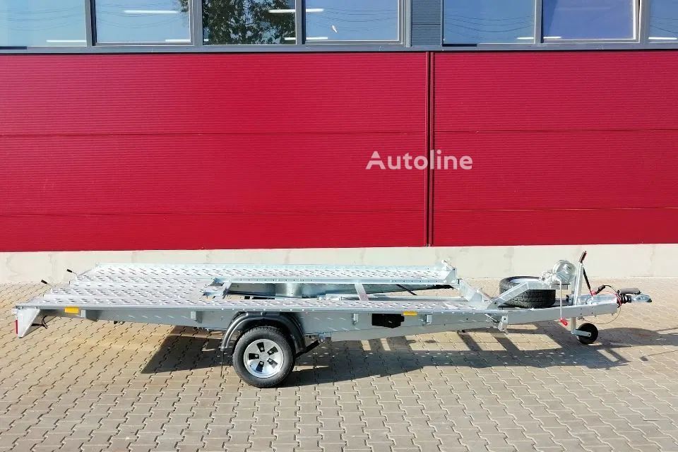 Nova Besttrailers Laweta uchylna SONDA I 3,5x1,95 | DMC 1500 kg | Lekka + Najazdy prikolica autotransportera