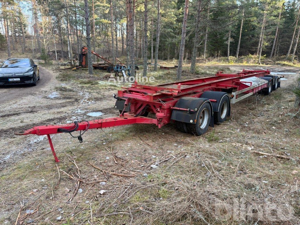 Prodaje se Hogstad S4-LV-38 prikolicu za kontejnere na aukciji