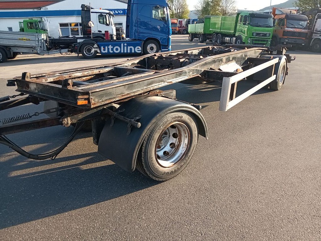 Meiller HKM G18 SZL SCHLITTEN BPW Trommel 3,38t prikolica za kontejnere