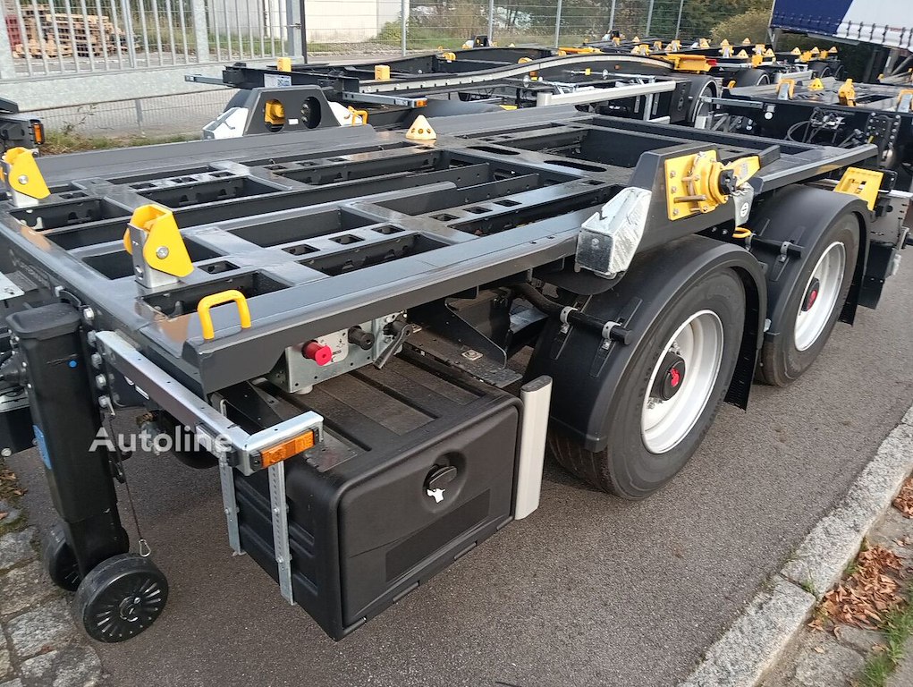 Nova Hüffermann 2-A-MINI-CARRIER SAFETYFIX VERZINKT NEU TOP-PREI prikolica za kontejnere