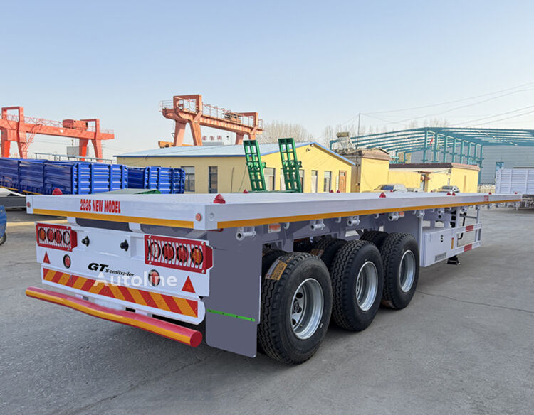 Nova GTS GTS Tri Axle Flatbed Trailer for sale in Ghana prikolica sa ravnom platformom