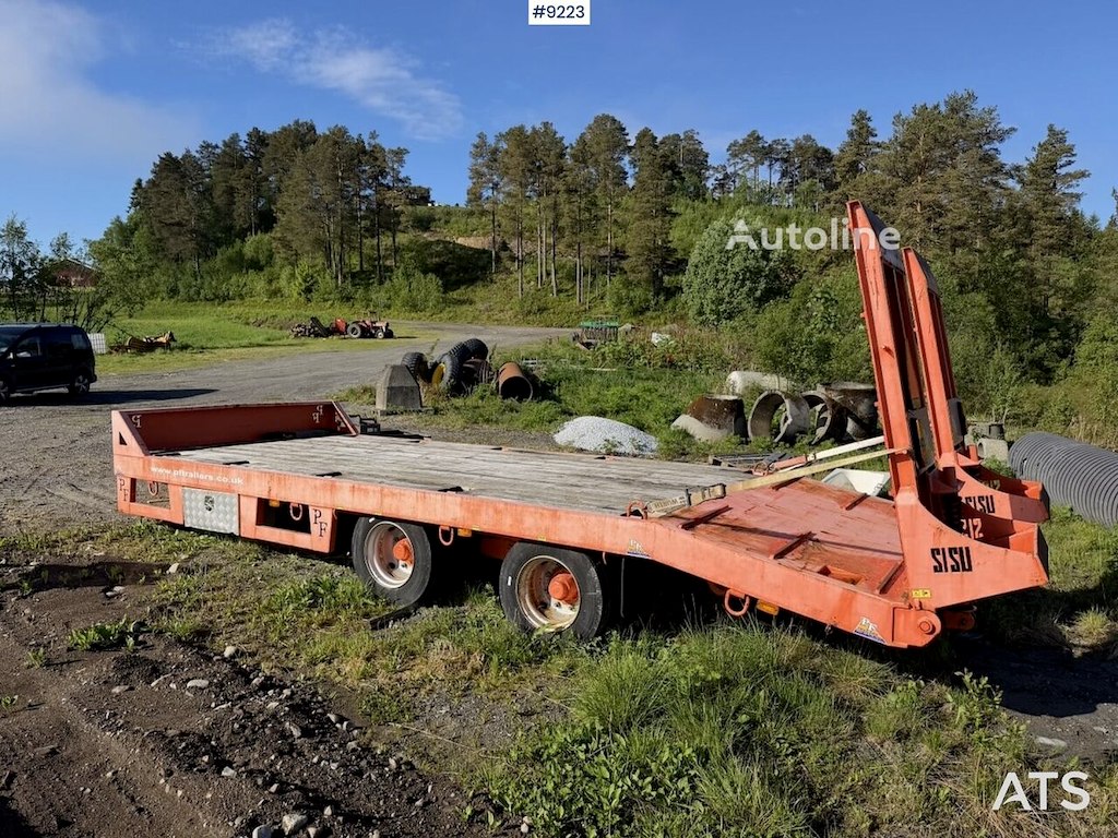 PF Trailers Sisu B2 prikolica sa niskom platformom