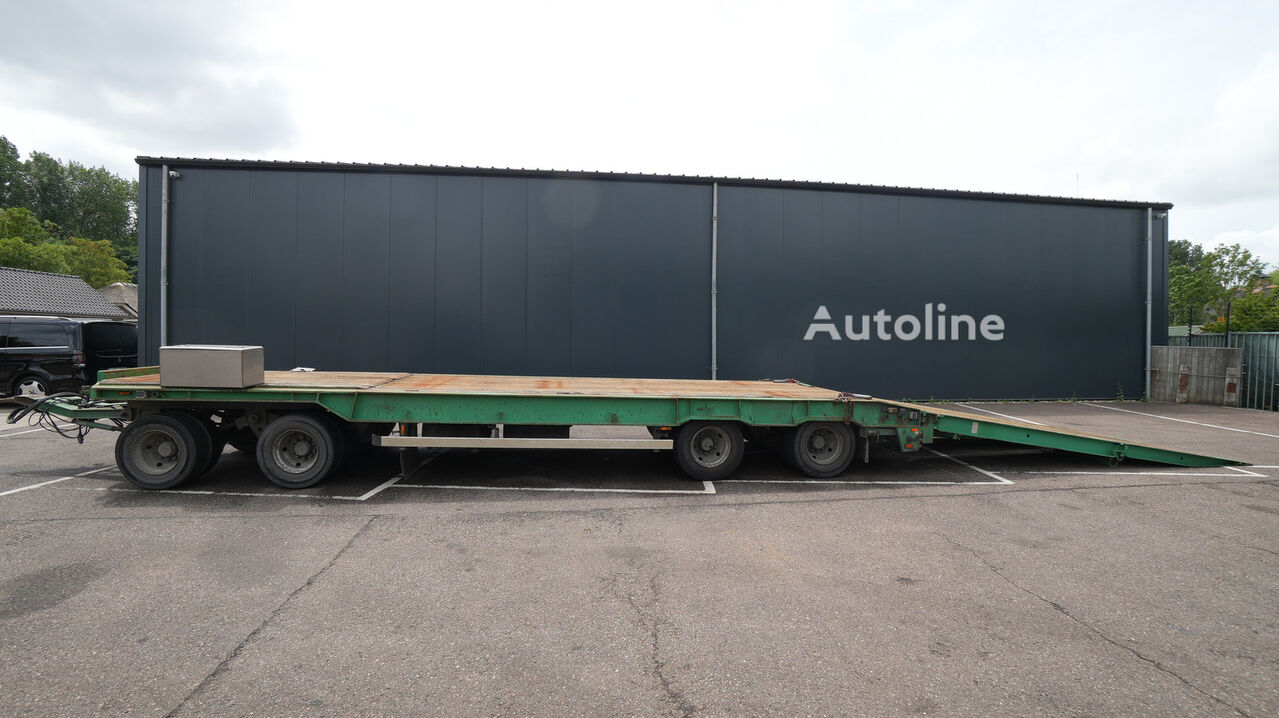 Nooteboom 4 axle semi low loader prikolica sa niskom platformom