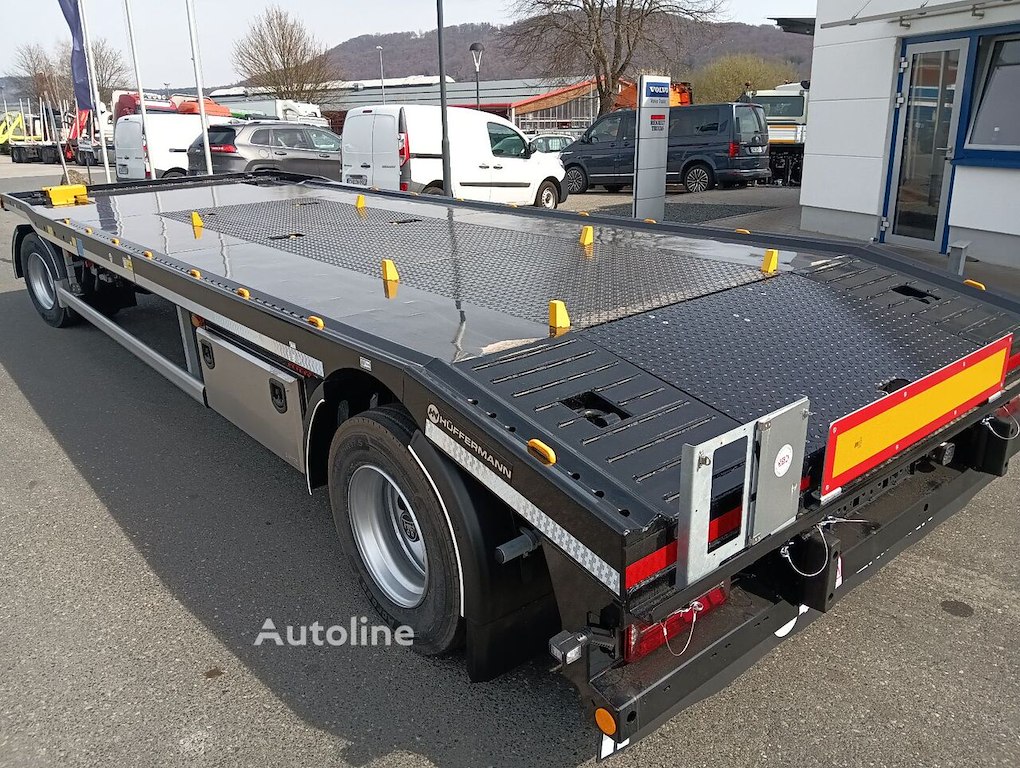 Nova Hüffermann HPA 2072 Tieflader Abroller Rampen FullOptionNEU prikolica sa niskom platformom