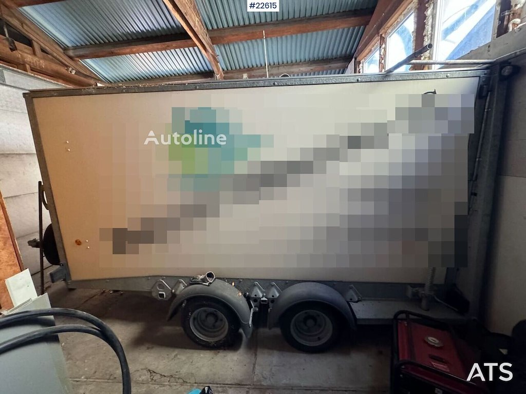 Ifor Williams Trailers Ifor Williams skaphenger m/ Nilfisk Høytrykkspyler prikolica furgon