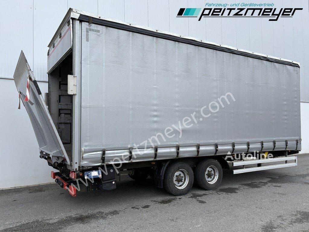 Humbaur Tandemanhänger HT 7,3 m Pritsche +LBW 1,5 t. neutral silber prikolica sa kliznom ceradom