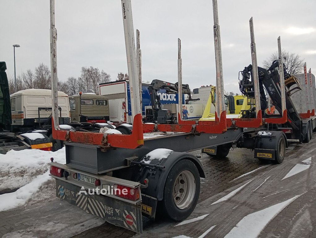 Huttner HUTTNER N4SZ20 2-Achs 4xRungenschemel Alu 3,6t šumarska prikolica