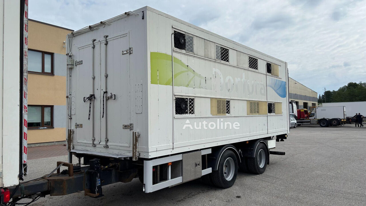 HFR 2-axle AIR + TWO FLOORS prikolica za prevoz stoke