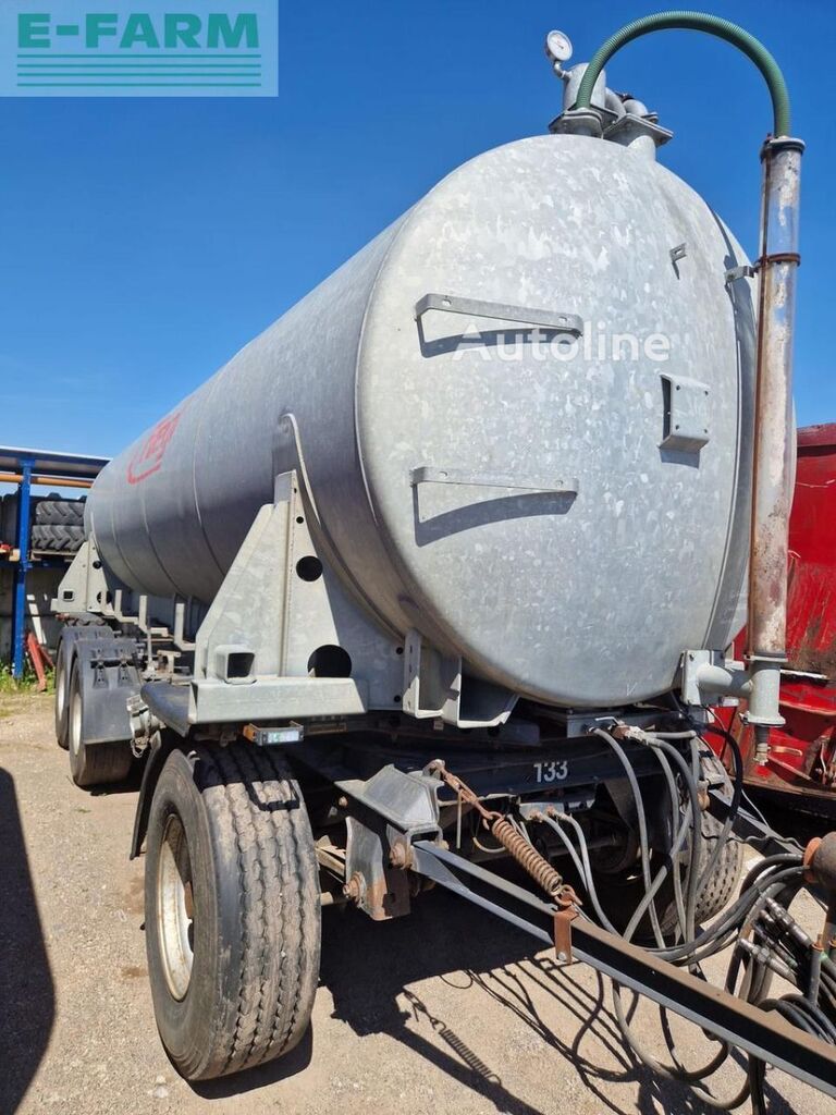 Fliegl Fliegl zubringer mit krone fahrgestell prikolica autocisterna