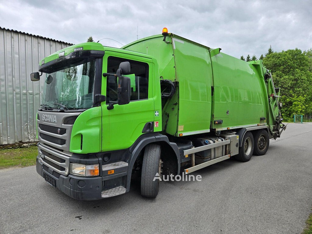 Scania P320 6X2 NTM 15m³+6m³ + VINCH kamion za smeće