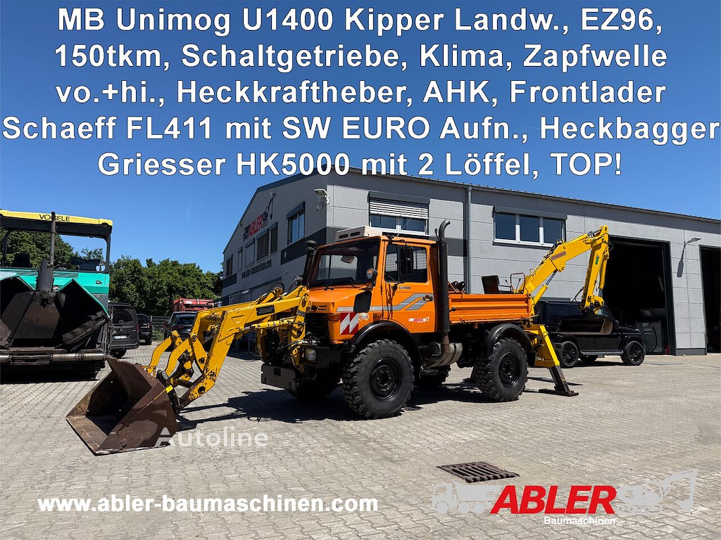 Mercedes-Benz Unimog U1400 univerzalna komunalna mašina