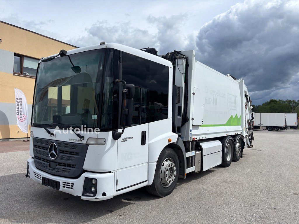 Mercedes-Benz ECONIC 2630 NGT + CNG + JOAB PRESS 22,2 m3 kamion za smeće