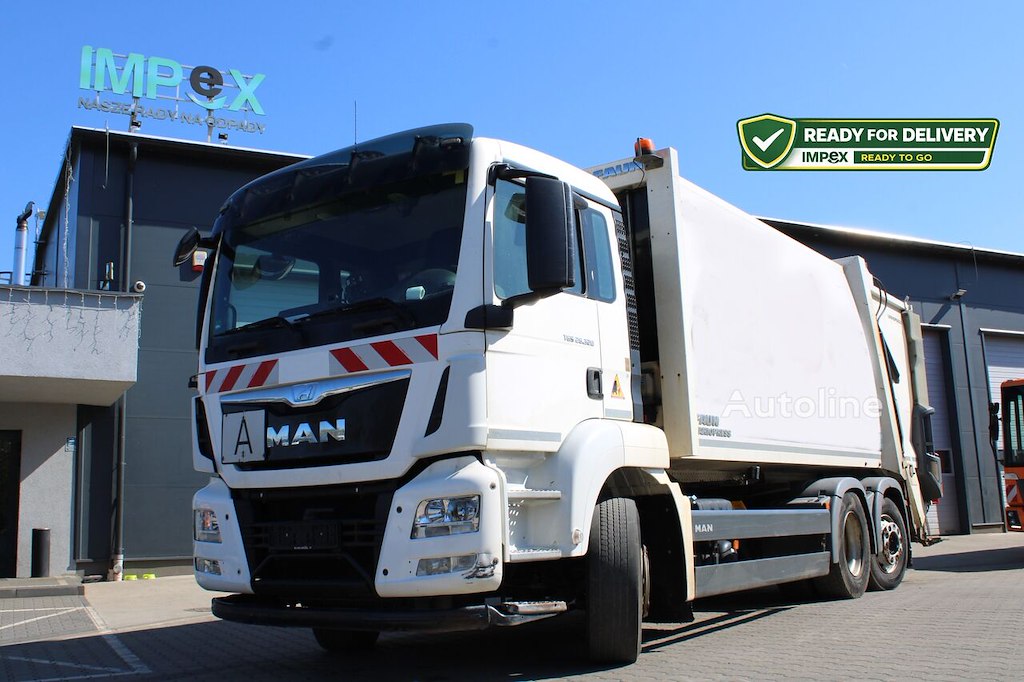 MAN TGS 26.320 / Euro 6 / Faun Variopress 24m3 kamion za smeće
