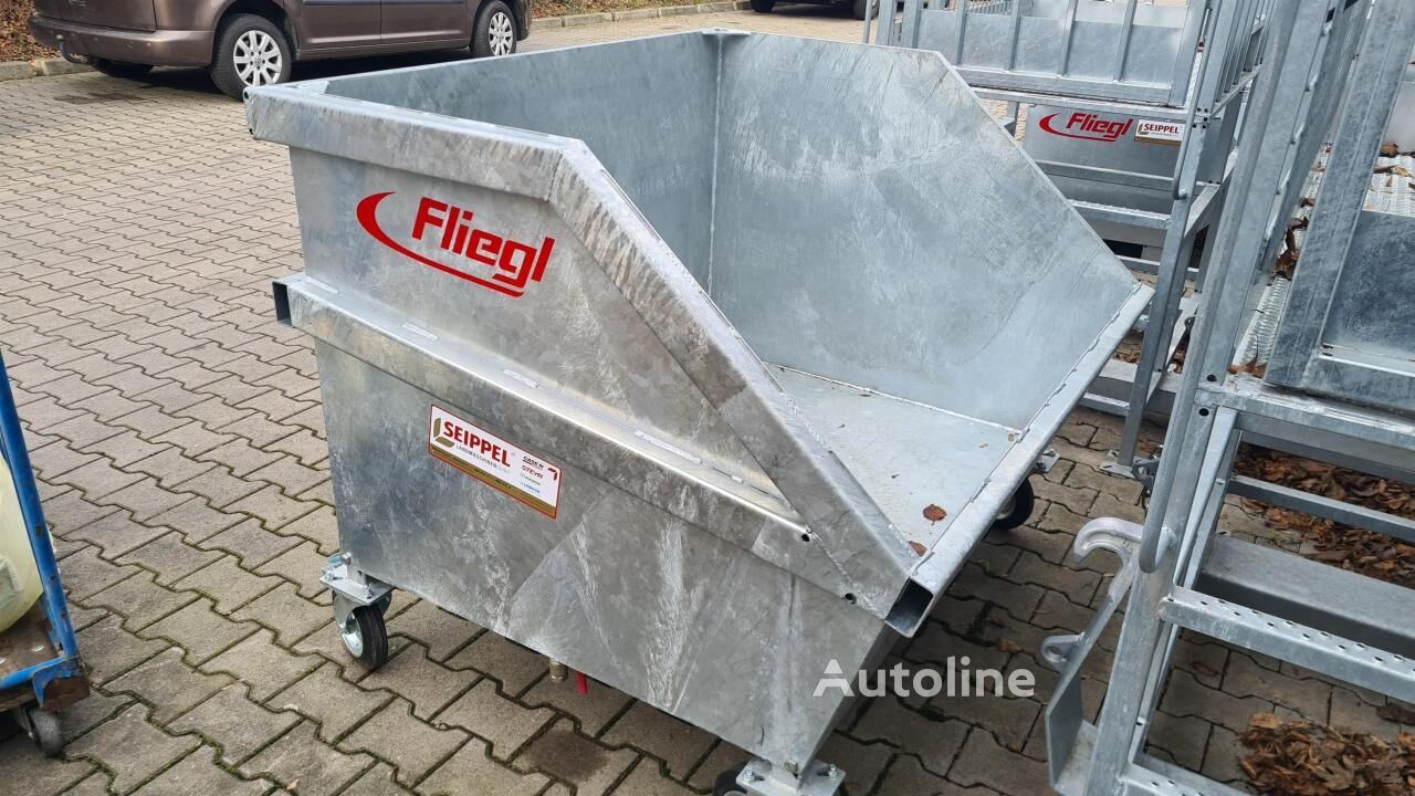 Novi Fliegl ROLLCONTAINER UNIVERSAL MIT BEREIFUNG kontejner za smeće