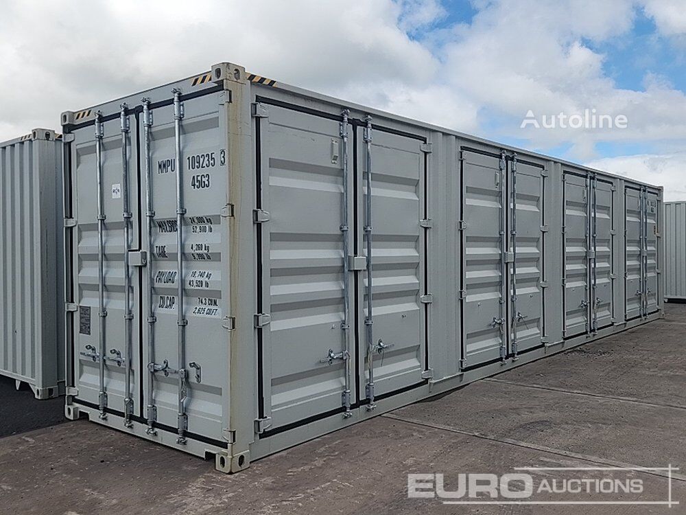Prodaje se 40' x 8' Container, 4 Side Doors, 1 End Door (Cannot Be Rec kontejner 40 stopa na aukciji