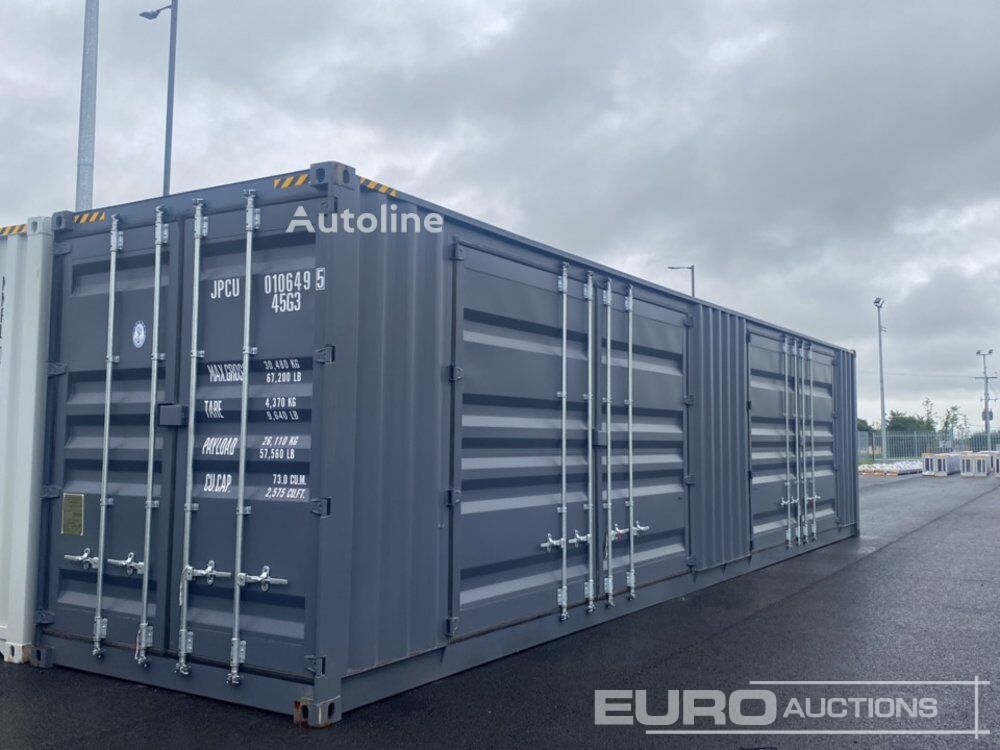 Prodaje se 40' x 8' Container, 4 Side Doors, 1 End Door (Cannot Be Rec kontejner 40 stopa na aukciji