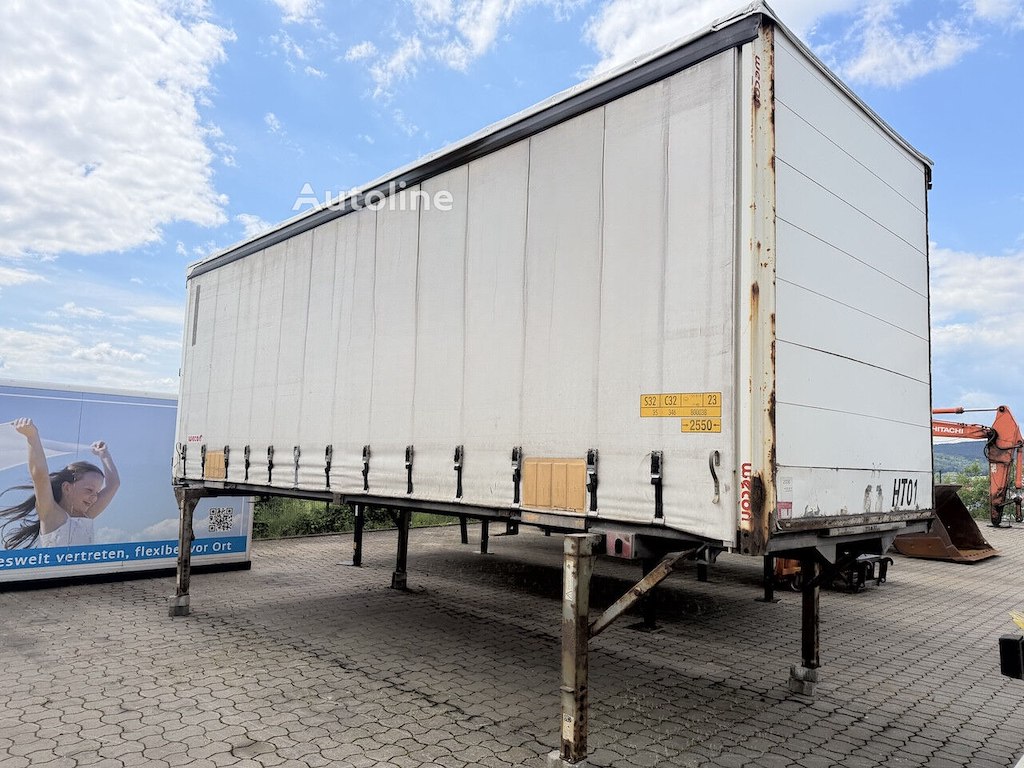 Wecon WECON Wechselbrücke WPR 745 SG BDF izmenjivi sanduk s ceradom